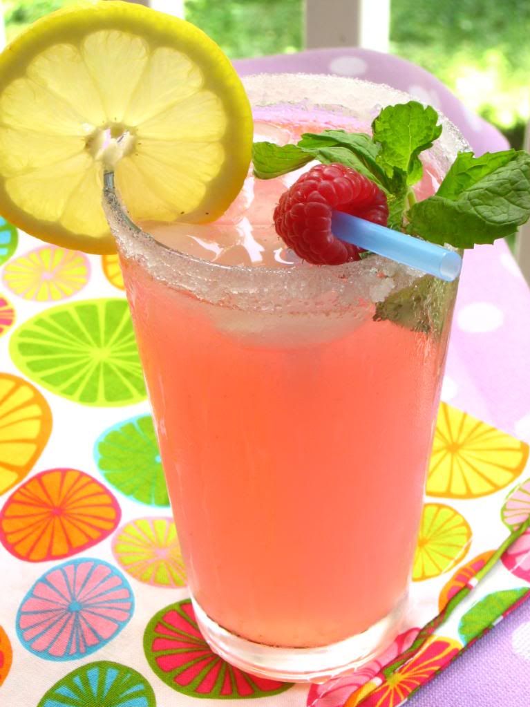 Secret Garden Recipe: Sparkling Raspberry Lemonade - Willow Bird Baking